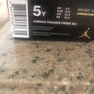 Jordan | Shoes | Jordan Trainer Prime Bg | Poshmark
